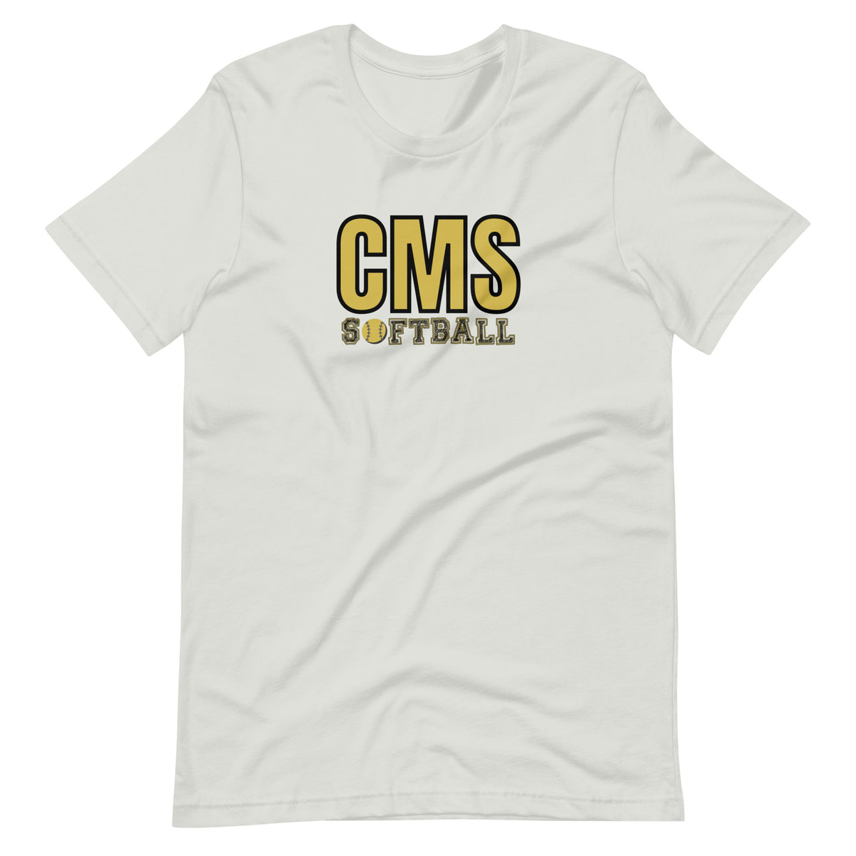 CMS Softball Blended T-shirt – Bliss and Co. Custom Apparel